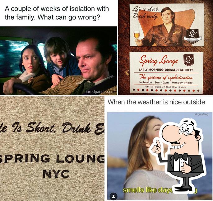 Spring Lounge, 48 Spring St in New York City - Restaurant menu and reviews