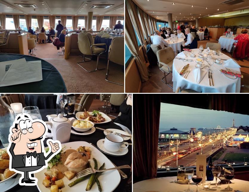 White Tower Restaurant, Ocean Boulevard, Promenade in Blackpool ...