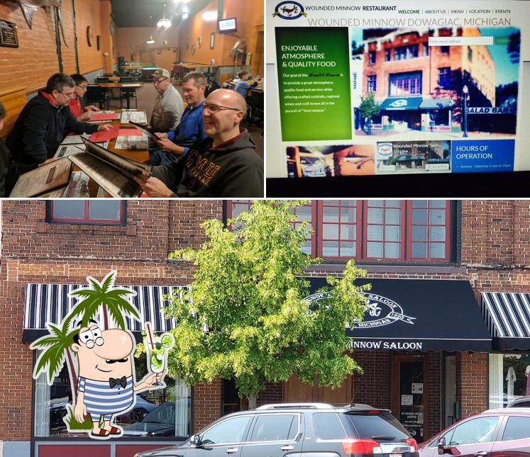 Wounded Minnow Saloon in Dowagiac - Restaurant menu and reviews