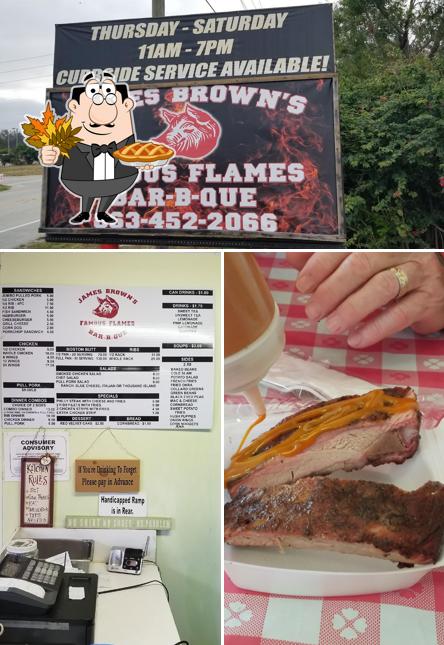 James Brown Famous Flames BBQ in Avon Park - Restaurant menu and reviews