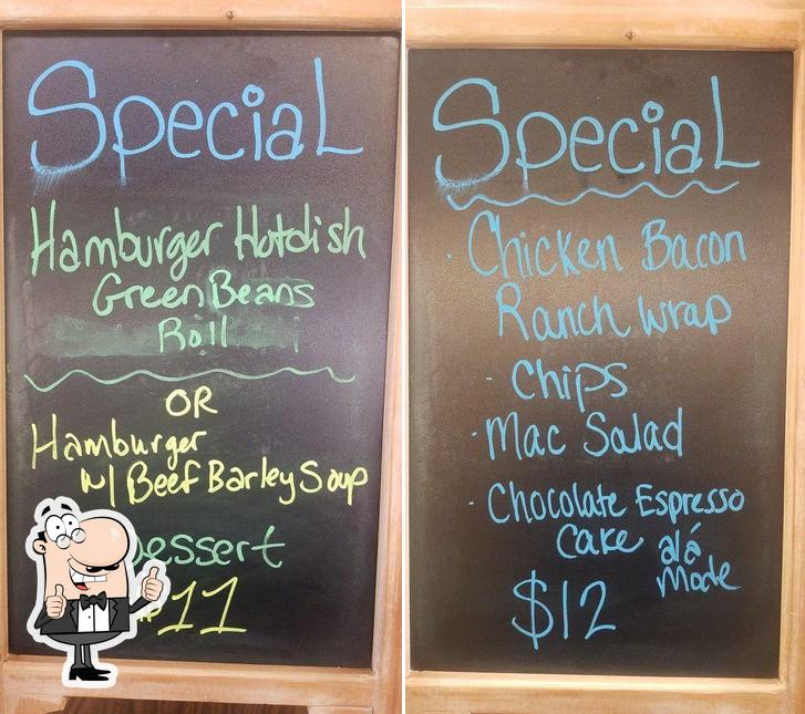 LIttle Helga's Barley Bin and Bakery, Osnabrock - Restaurant menu ...