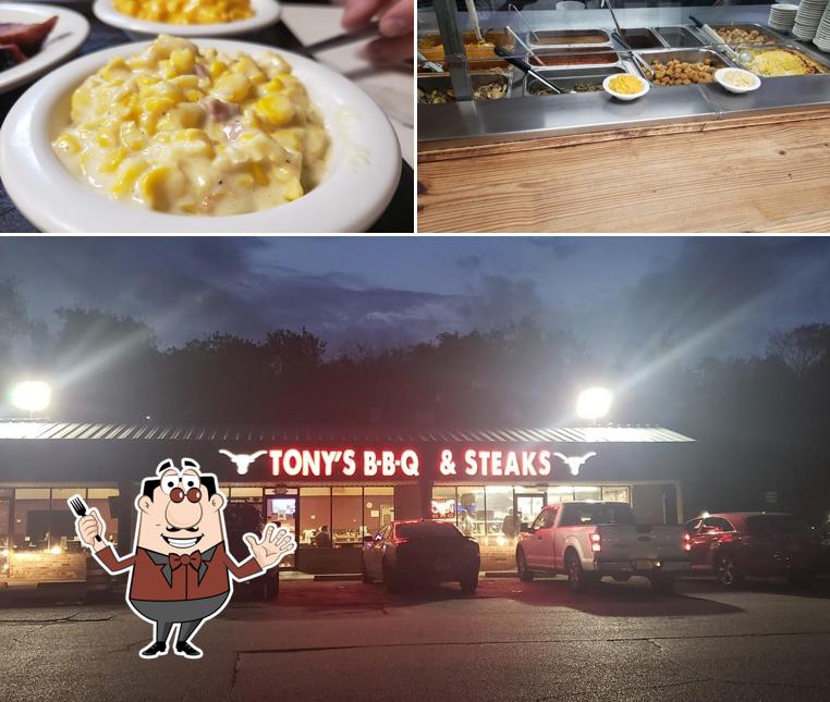 Tony's BBQ & Steakhouse, 9545 N Hwy 146 in Baytown - Restaurant menu ...