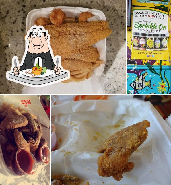 Sharks Fish & Chicken Express, 101 E 51st St in Chicago - Restaurant ...