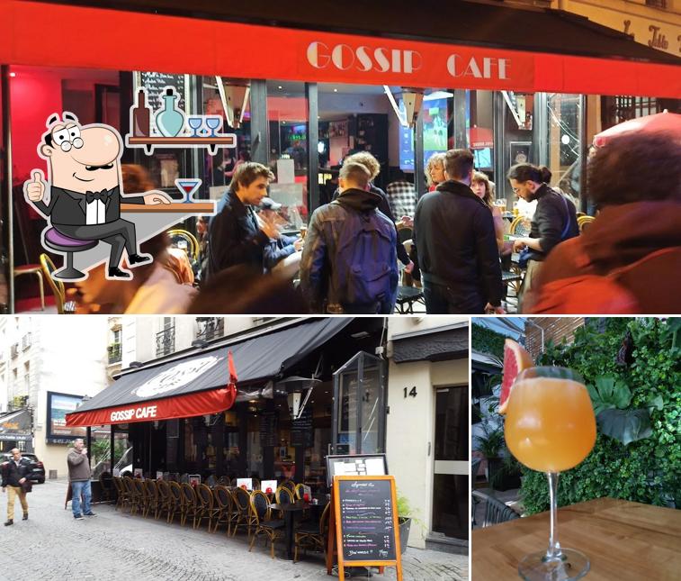 Gossip Café, Paris, Châtelet (métro de Paris) - Menu du restaurant ...