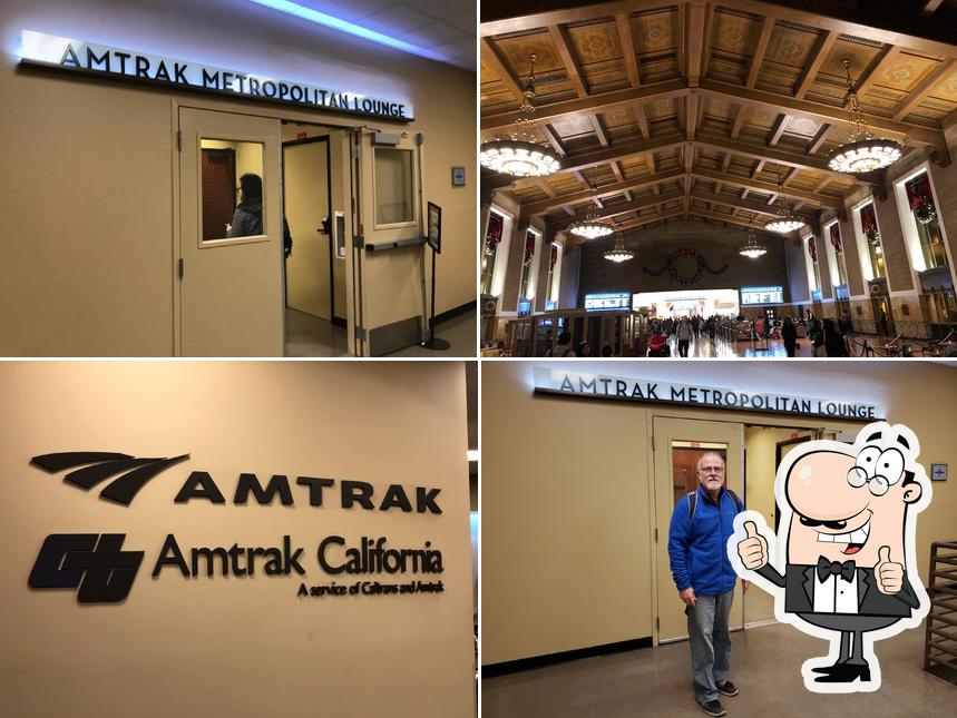 Amtrak Metropolitan Lounge Business Class in Los Angeles - Restaurant ...