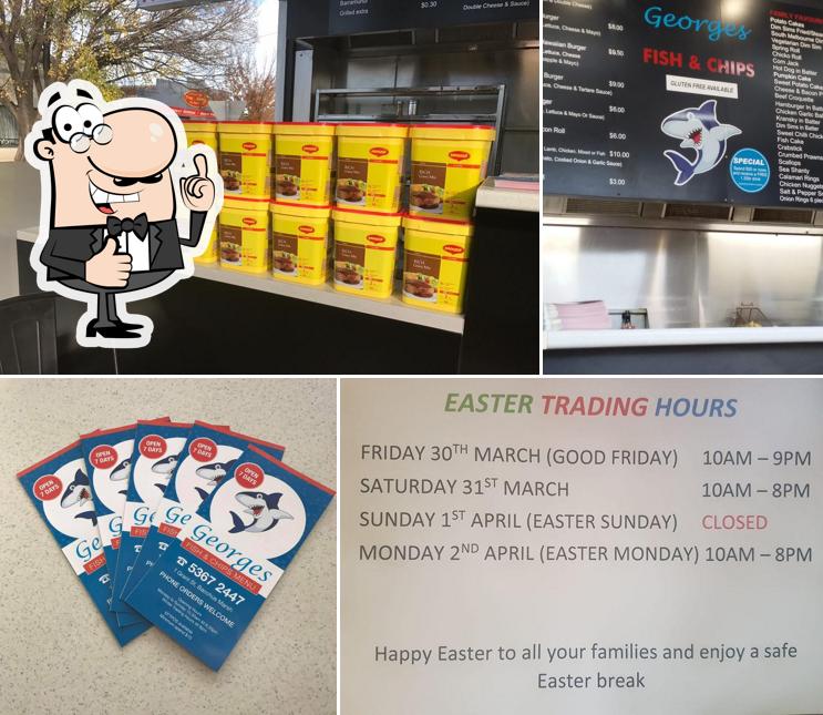 Georges Fish & Chip Shop, Bacchus Marsh - Restaurant menu, prices and ...