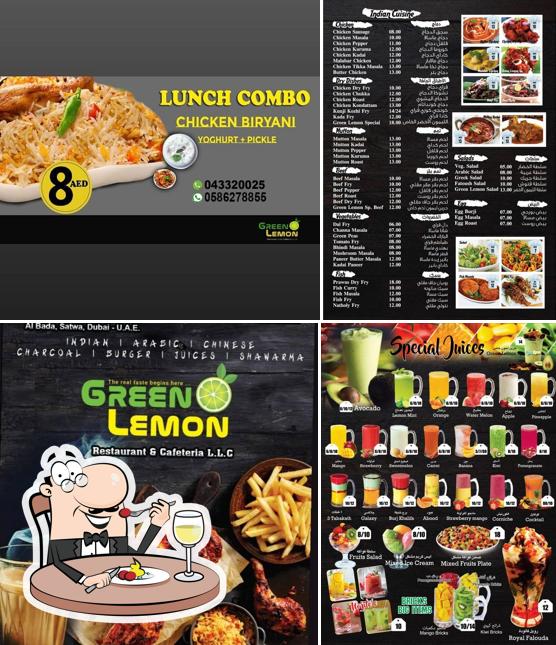 Green Lemon Restaurant & Cafeteria LLC, Dubai - Restaurant menu, prices ...
