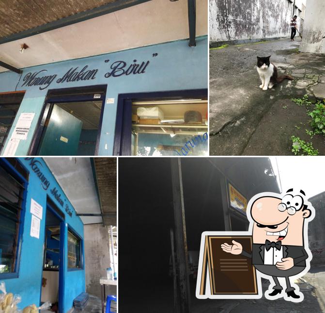 Warung Makan Biru restaurant, Sendangadi, Jl. Sendowo E-F No.120 Blk. F ...