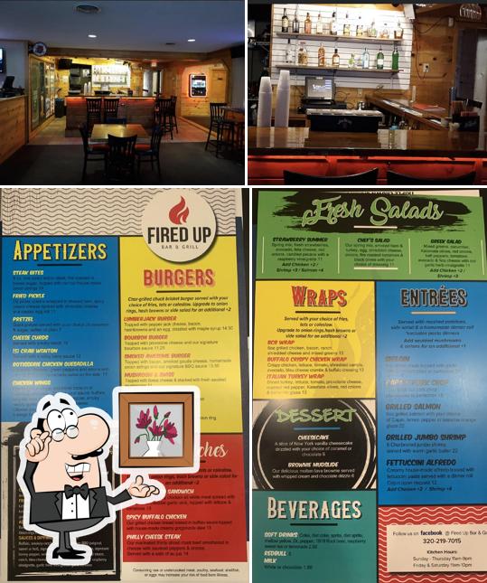 Fired Up Bar & Grill, Alexandria - Restaurant menu, prices and reviews