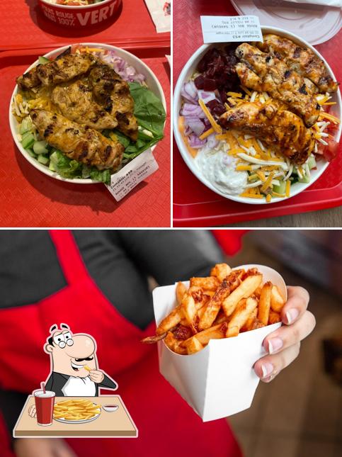 Poulet Rouge Espace Montmorency, Laval - Restaurant menu, prices and ...