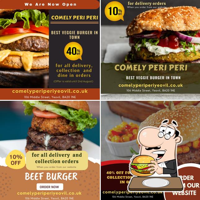 Comely Peri Peri Yeovil in Yeovil - Restaurant menu and reviews