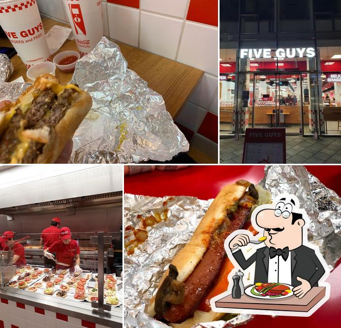 Five Guys Frankfurt Zeil fast food, Frankfurt - Restaurant menu and reviews