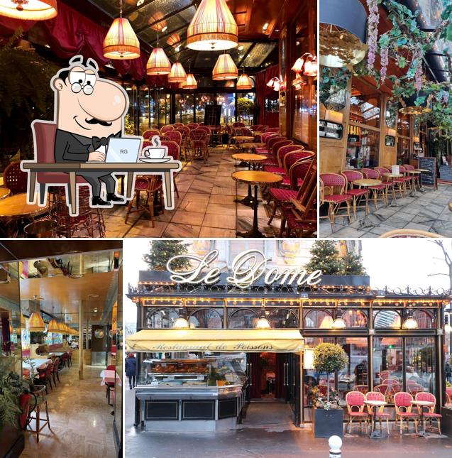 Le Dôme Café, Paris, 108 Bd du Montparnasse - Restaurant menu and reviews