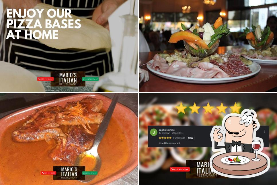 Mario's Italian Restaurant, Cape Town - Restaurant menu, prices and reviews