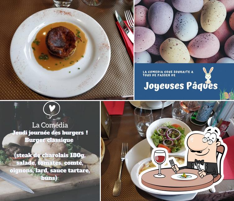 Restaurant La Comedia, Vertus - Restaurant menu, prices and reviews