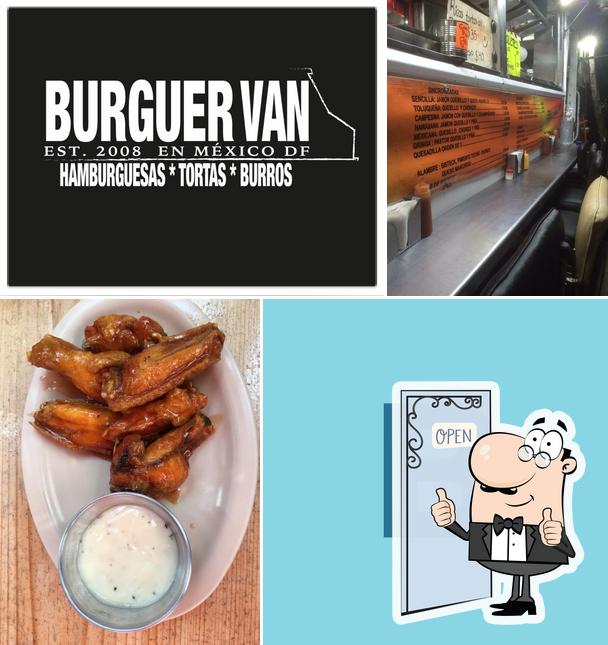 Burguer Van restaurant, Mexico City, Isabel La Católica 1006 ...