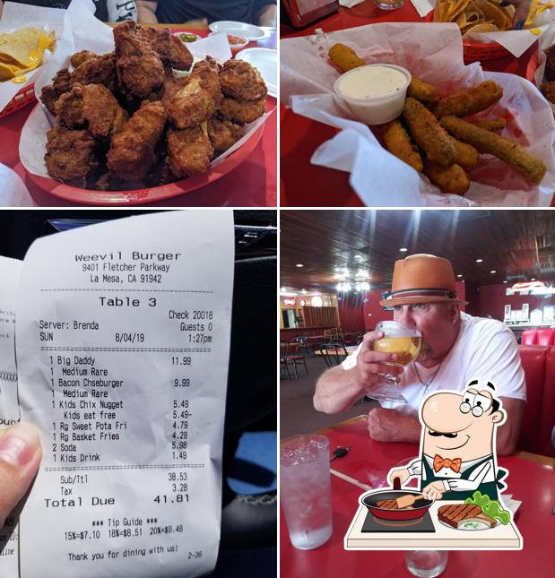 The Weevil Burger Restaurant, 9104 Fletcher Pkwy in La Mesa ...