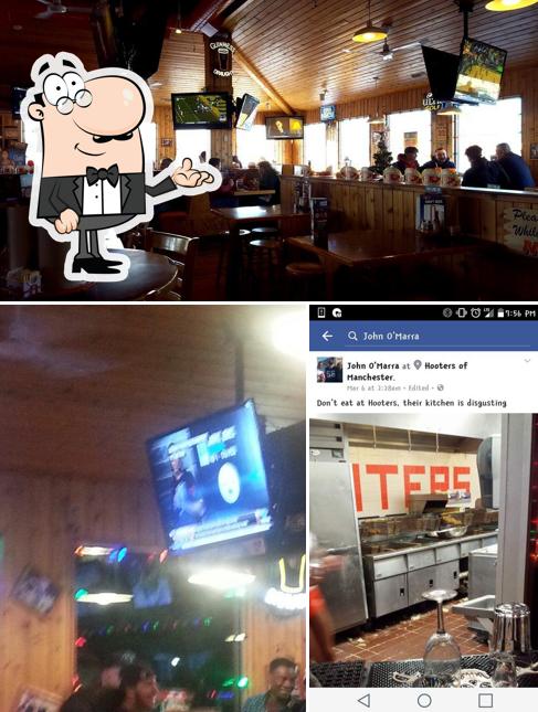 Hooters, 1483 Pleasant Valley Rd in Manchester - Restaurant menu and ...