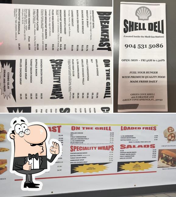 Green cove shell Deli, Green Cove Springs - Restaurant menu, prices and ...