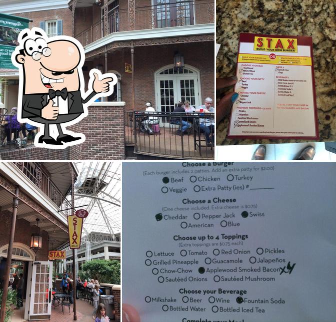 Stax Burgers, Nashville - Restaurant menu, prices and reviews