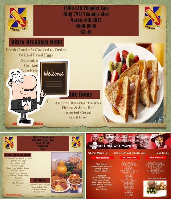 159th CAB DFAC Thunder Cafe in Fort Campbell