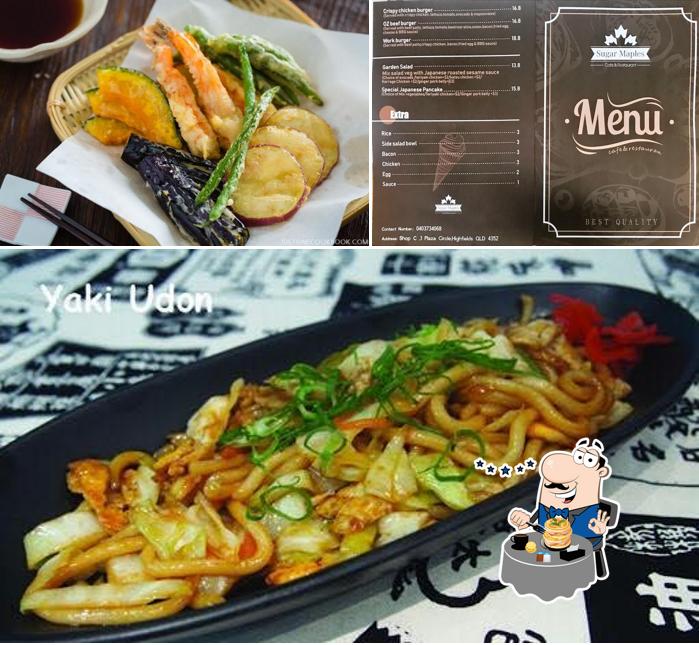 Sugar Maple Japanese Restaurant & Cafe, Highfields - Restaurant menu ...