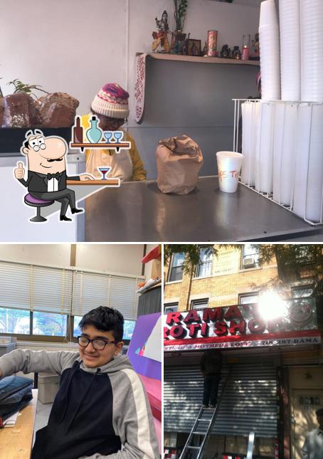 Rama's Roti Shop in New York City - Restaurant menu and reviews