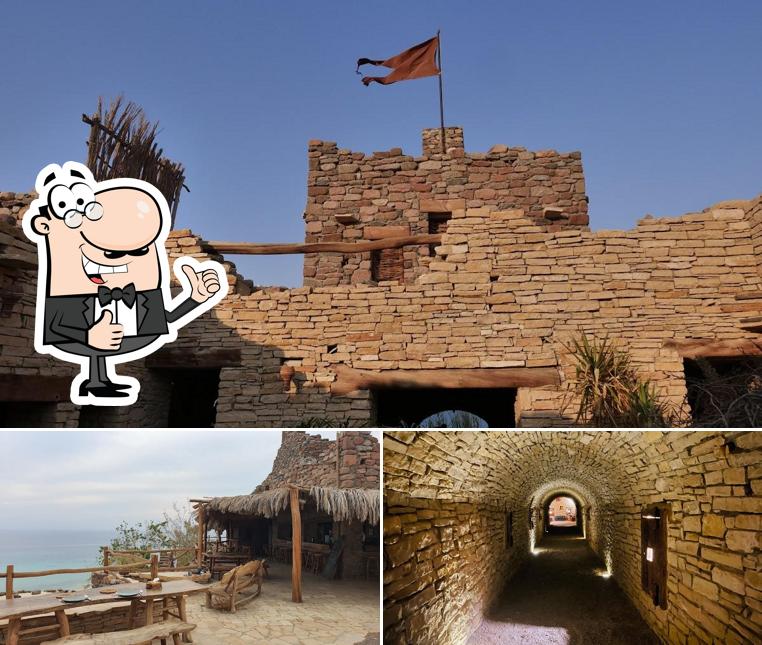 Castle Zaman Reservation restaurant, Egypt, 25 km Taba-Nuweiba Rd ...