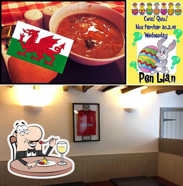 Tafarn Penllan (White Horse Inn), Capel Garmon - Restaurant menu ...