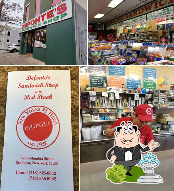 Defonte's Sandwich Shop, New York City, Smith–Ninth Streets ...