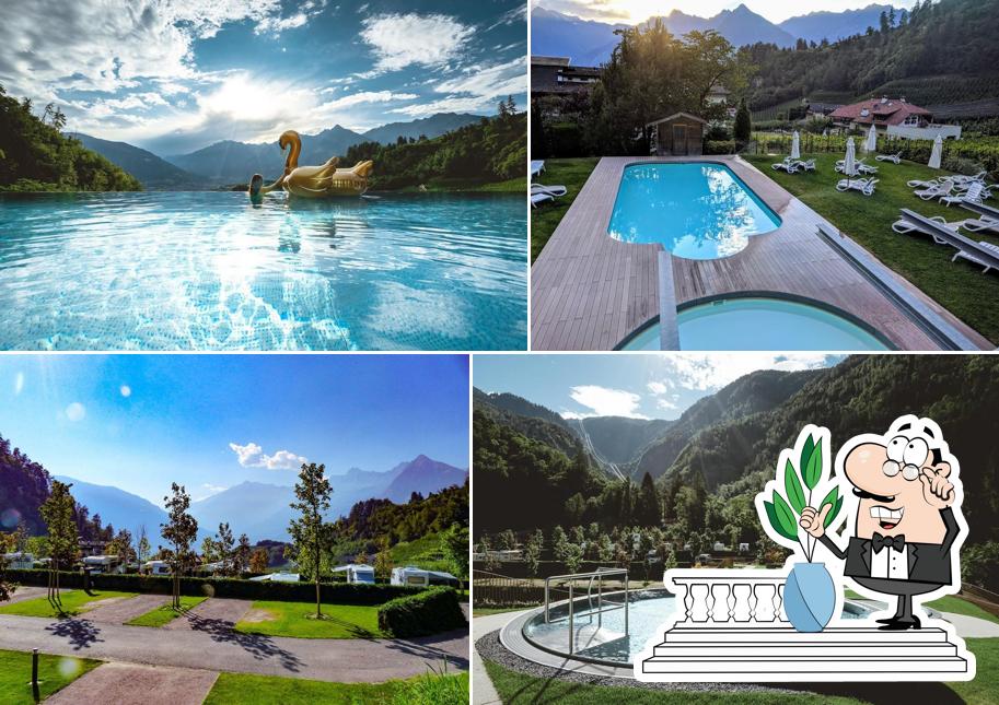 Prinz Rudolf Smarthotel & Camping Hermitage restaurant, Meran ...