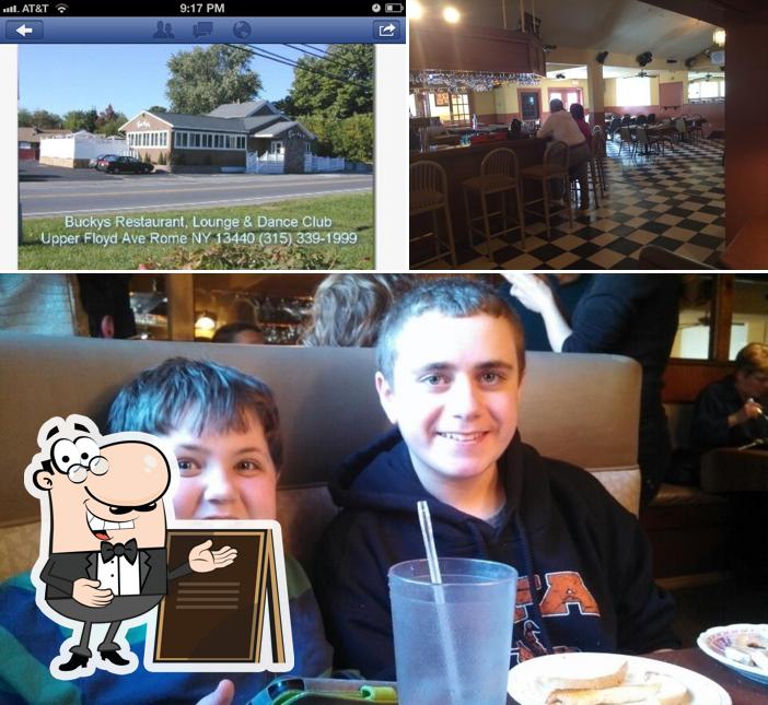 Bucky's Restaurant Lounge, Rome - Restaurant menu, prices and reviews
