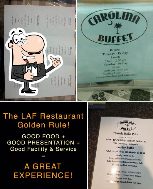 Carolina Buffet in West Columbia - Restaurant menu and reviews