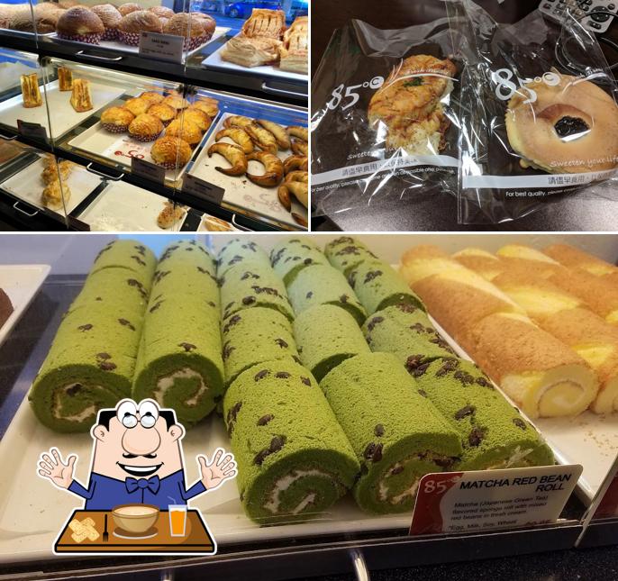85°C Bakery Cafe - Downtown Los Angeles, Los Angeles - Restaurant menu ...
