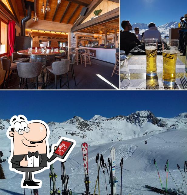 Le Dou du Praz restaurant, Mâcot-la-Plagne, Route de la Plagne - Plagne ...