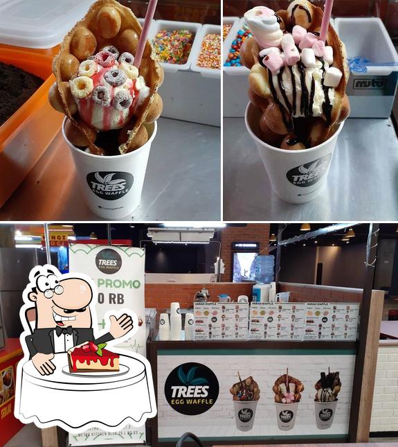 Trees Egg Waffle desserts, Bandung - Restaurant reviews