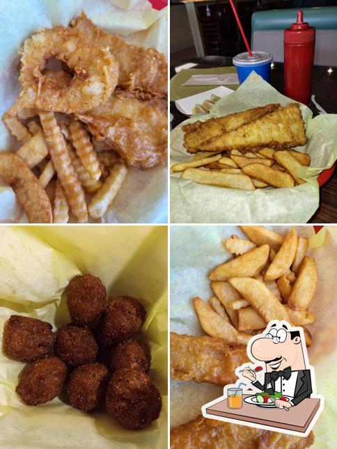 H Salt Fish & Chips, 597 N Tustin St in Orange - Restaurant menu and ...