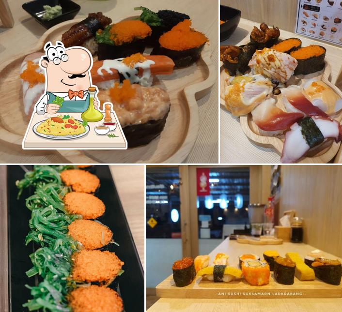 Ani Sushi (อันนิซูชิ) สุขสมาน-สุวรรณภูมิ, Srisa Chorakhe Noi - Menú del ...