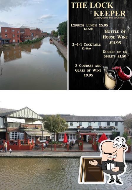 The Lock Keeper, Canal Side, Frodsham Street in Chester - Restaurant ...
