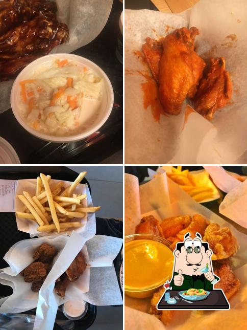Wing Stop cafe, Dubai, Ground Floor Khaleej Center - Restaurant menu ...