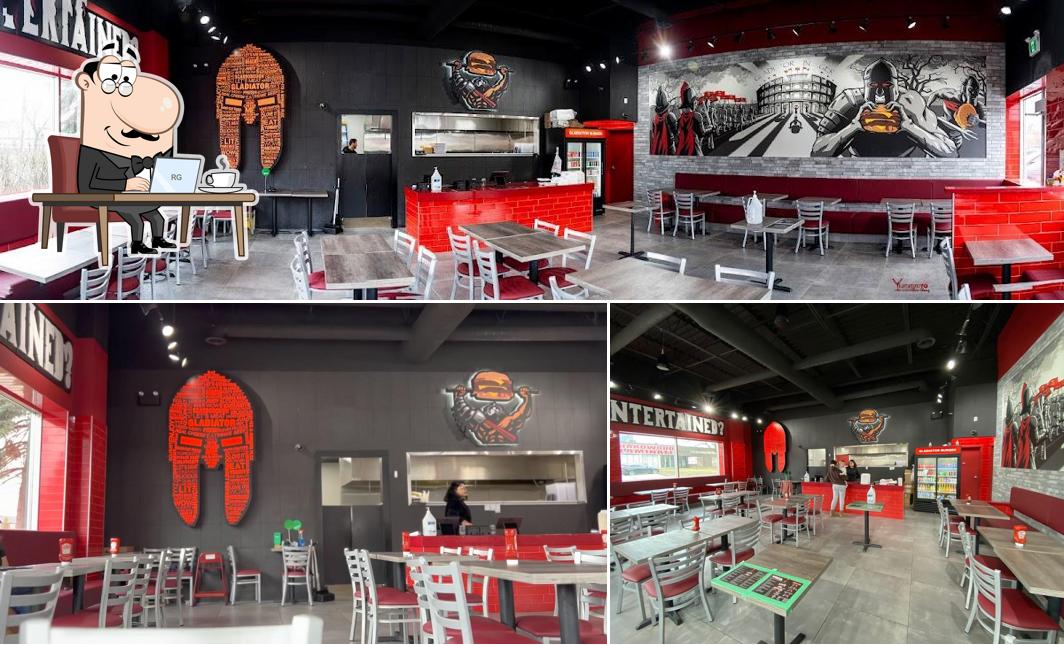 Restaurante Gladiator Burger Scarborough, Toronto - Carta del ...
