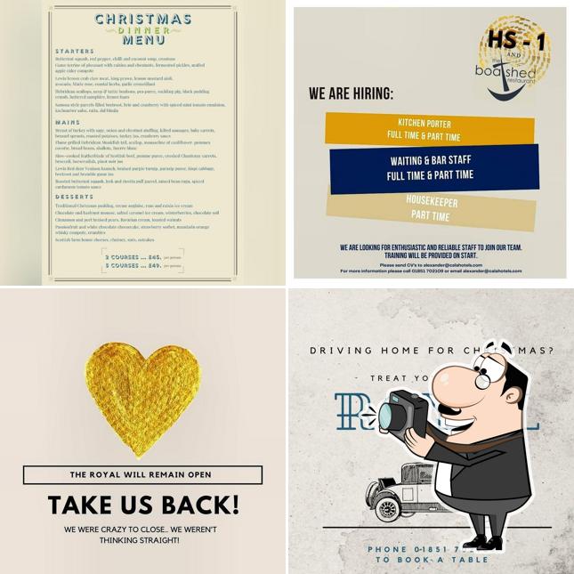 The Boatshed Restaurant, Cromwell St in Stornoway - Restaurant menu and ...