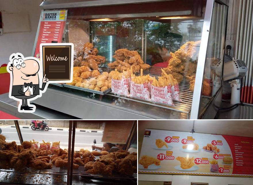Hisana Fried Chicken restaurant, South Jakarta, Jl. Garuda No.28
