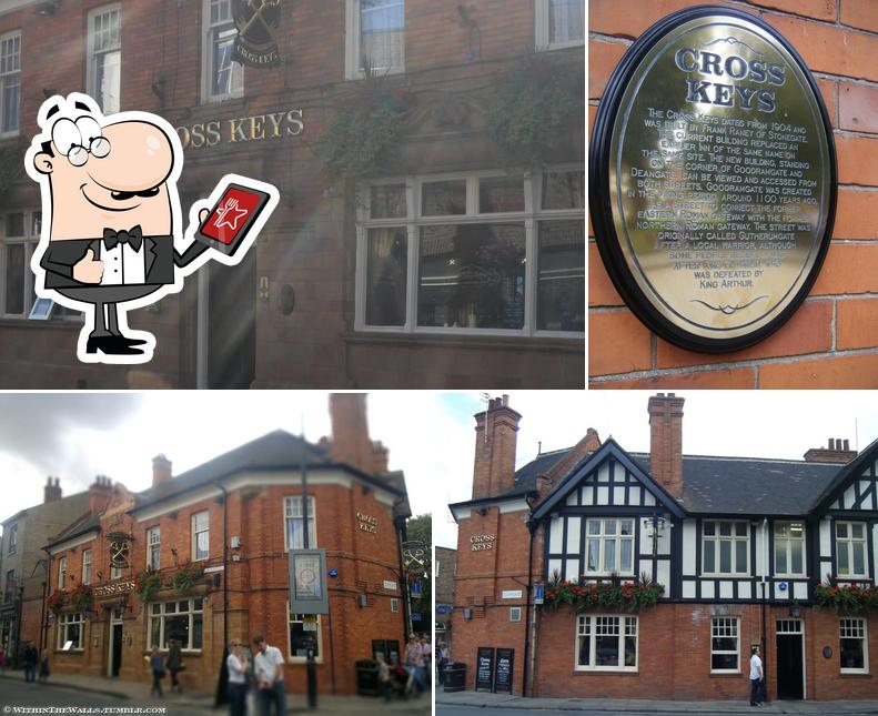The Cross Keys, 34 Goodramgate in York - Restaurant menu and reviews