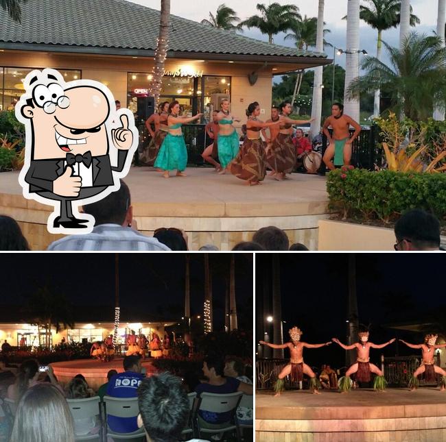 Polynesian Hula Show Stage in Waikoloa Village