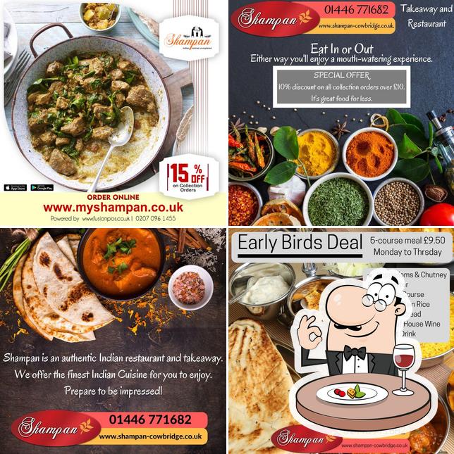 Shampan Indian, Cowbridge - Restaurant menu, prices and reviews