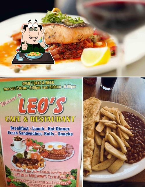 Leo's Cafe, London - Restaurant menu, prices and reviews
