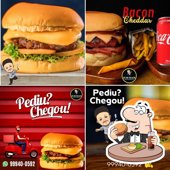 Zé Burger restaurante, Dourados - Menu do restaurante