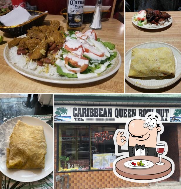 Restaurante Caribbean Queen Roti Hut, Toronto - Carta del restaurante y ...