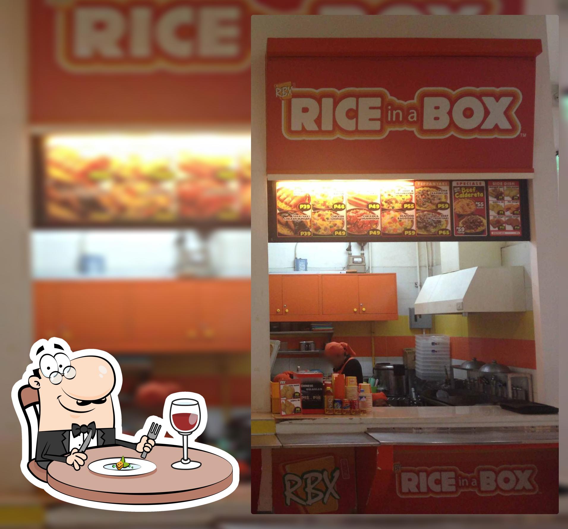 Rice in a Box, Muntinlupa - Restaurant menu, prices and reviews